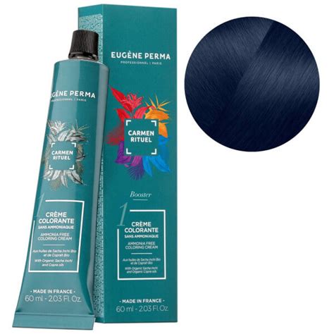Coloration Cheveux Carmen Rituel N°010 Booster Bleu Eugène Perma 60ml