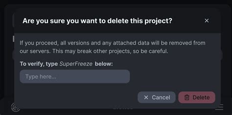 Confirmation Modals Labels Are Missing Spacing · Issue 1638 · Modrinthcode · Github