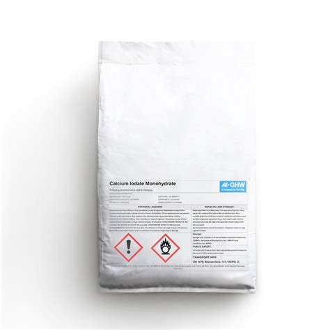 Calcium Iodate Buy Product On Ghw Usa Llc
