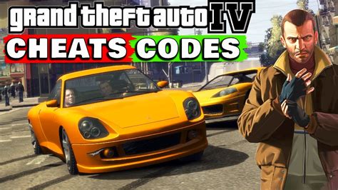 Gta 4 Cars Cheat Codes Youtube