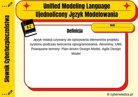 Unified Modeling Language Ujednolicony Język Modelowania