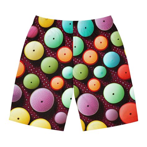 Mens Polka Dot Swim Trunks Etsy