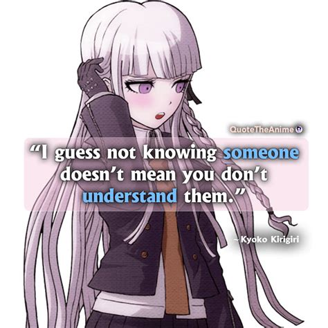 Danganronpa Quotes Kyoko Kirigiri Quotes By Quotetheanime On Deviantart