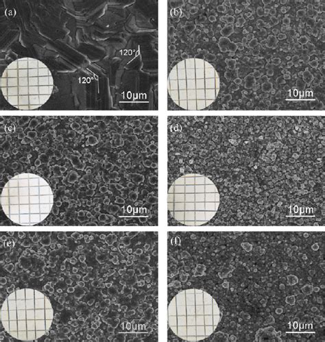 Surface Sem Morphologies Of The Coatings A Pure Zn B Regular Download Scientific Diagram