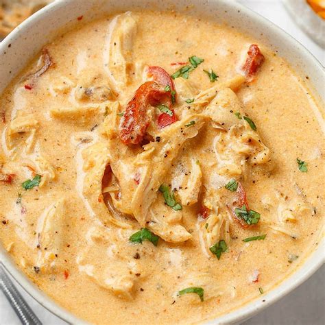 Creamy Chicken And Bacon Chowder Banting Lemon And Thyme