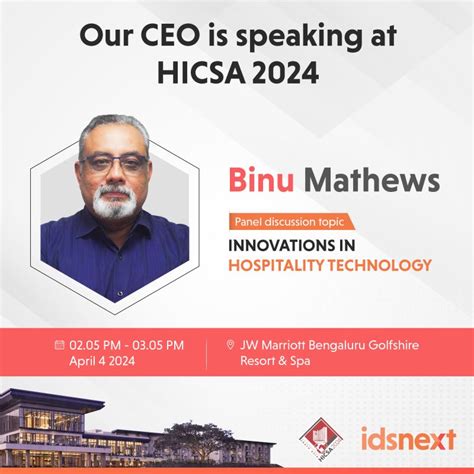 Ids Next Business Solutions Pvt Ltd On Linkedin Idsnext Hospitality