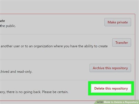 Simple Ways To Delete A Repository Steps With Pictures