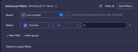 Filter By Formula Column Number Special Workflows And Use Cases Monday Community Forum