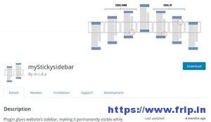 Best Floating Sticky Widget WordPress Plugin Frip In