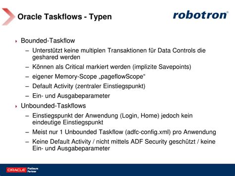Ppt Java Ee Anwendungsentwicklung Mit Dem Oracle Application Development Framework Oracle Adf