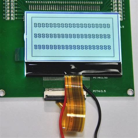 customized 128 64 monochrome lcd display module manufacturers