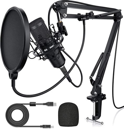 Usb Condenser Microphone Sibodeer 192khz24bit