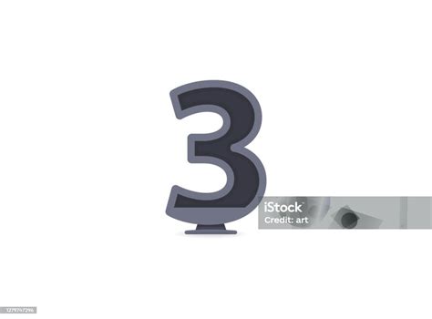 3 벡터 번호 디자인 로고 브랜드 라벨 디자인 요소 기업 정체성 응용 프로그램 등 0명에 대한 스톡 벡터 아트 및 기타 이미지