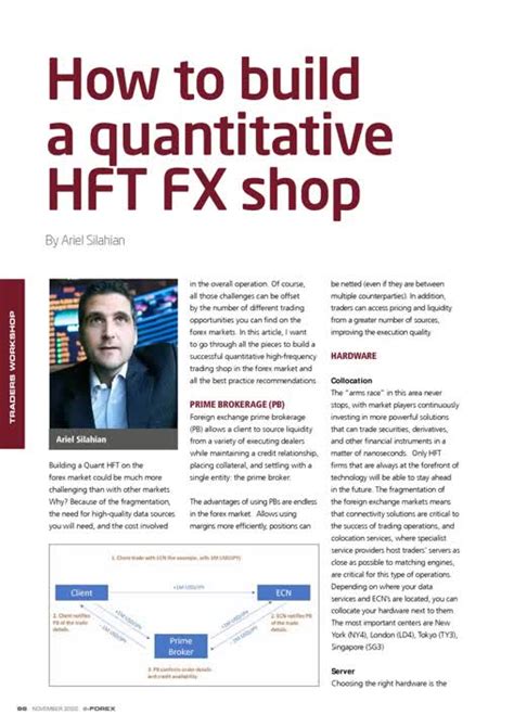 Ariel Silahian On Linkedin Forex Hft Trading Markets