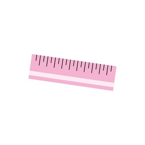 Pink Ruler Measurement Scale Tool Measuring Tool Accessories For