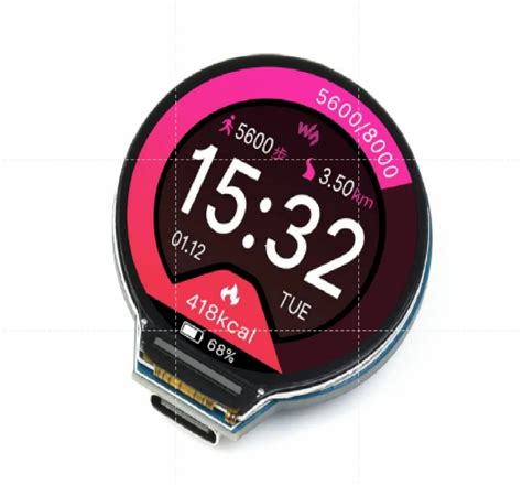 Waveshare Rp2040 Mcu Board With 128inch Round Lcd At ₹ 1349piece In