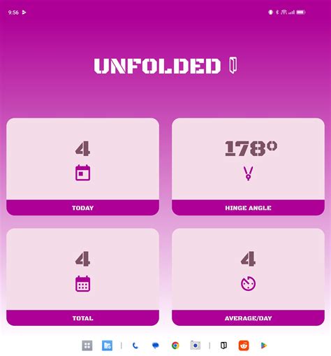 unfolded unfold tracker app r oneplusopen
