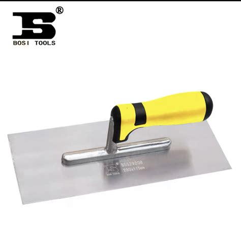 【泥刀】波斯抹泥刀抹子批墙铲刀方型灰匙不锈钢腻子刀刮刀收光刀油灰刀280 115mm 融创集采商城