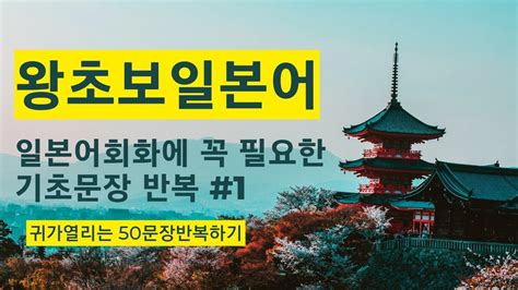 데키루 니홍고できる日本語 왕초보 일본어 기초일본어회화 1 기초일본어 50문장 듣고 따라하기 일본어반복듣기 일본어회화