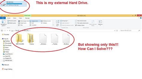 My Portable Hard Drive Is Not Showing Any Files But It Has Files Hard Drive SSD