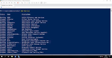 Windows Powershell Basic Commands Running On Windows Server 2019