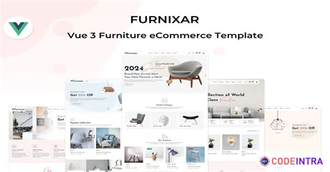 Furnixar Vue 3 Furniture Ecommerce Template Codeintra