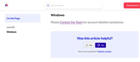 You Cant Directly Delete Your Arc Account If Youre A Windows User 🫠 R Arcbrowser