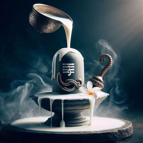 Shiv Ling Background Image For Shivratri Premium Ai Generated Image
