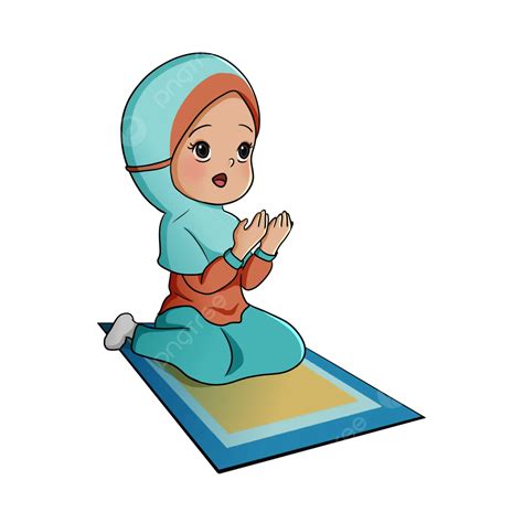 기도하는 이슬람 소녀 이슬람교도 기도하다 여자 Png 일러스트 및 Psd 이미지 무료 다운로드 Pngtree