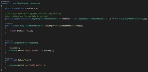 Github Dotnet Simformsolutionssingleton Design Pattern