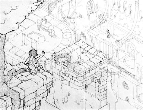 Isometric Perspective By Khanithakn Isometric Drawing Isometric Game Art