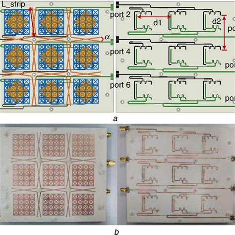 Photograph Of 3 × 3 Array A Top Left And Bottom Right View Of Download Scientific Diagram