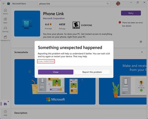 how to fix error 0x80070005 installing apps from microsoft store