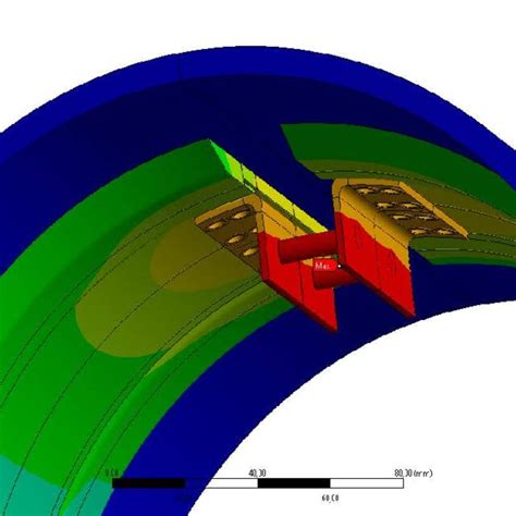 Visualization Of The Strain Distribution In The Measurement Strap