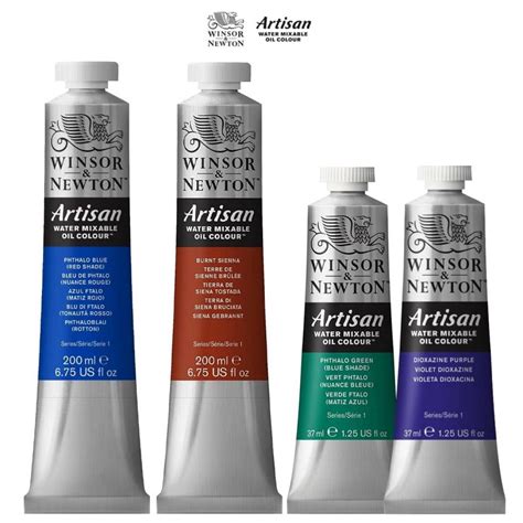 Winsor And Newton Artisan Water Mixable Oil Colors And Sets Jerrys Artarama