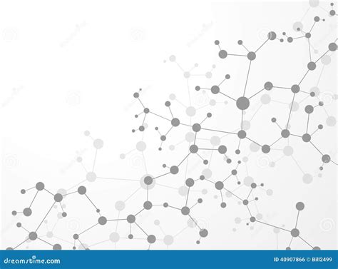 Molecular Structure Stock Illustration 40907866