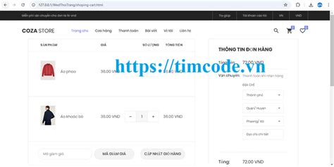 Download Source Code Giao Diện Bán Hàng Html Css Javascript