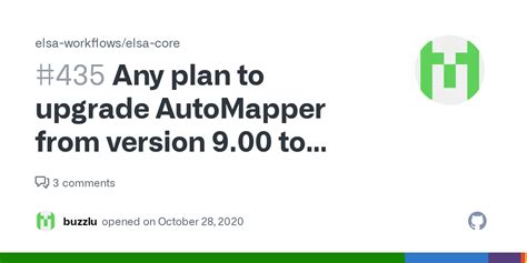 Any Plan To Upgrade Automapper From Version 900 To Version 1000