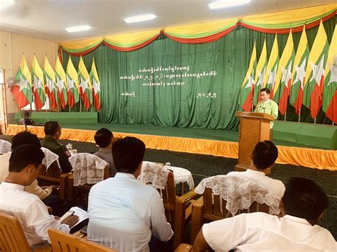 ဟင်္သာတမြို့နယ်၌ ၂၀၂၅ ၂၀၂၆ ဘဏ္ဍာရေးနှစ် ဒေသန္တရစီမံကိန်း တာဝန်ပေးအပ်ပွဲ အခမ်းအနားကျင်းပ