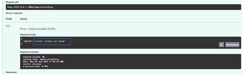 Api Txt2img Response With Error Unprocessable Entity · Automatic1111