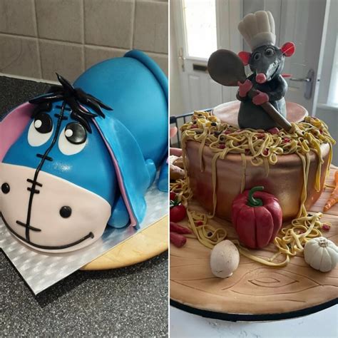 یک قناد هنرمند با درست کردن کیک های خاص و زیبایش در مسابقه کیک پزی شرکت