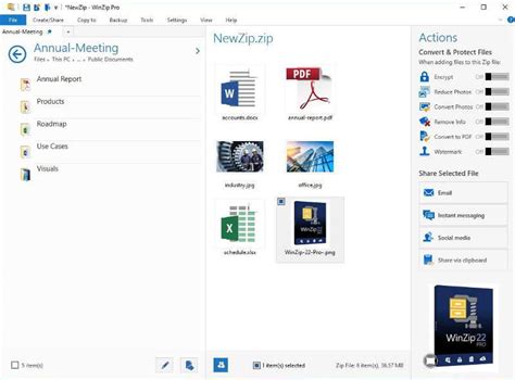 Winzip 22 Software For File Compression Encryption Storage And