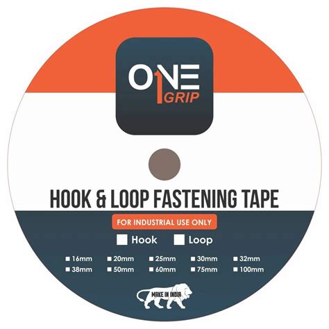 Single Sided Hook Loop Tapes Fastener Tapes Packaging Type Carton At Roll In New Delhi