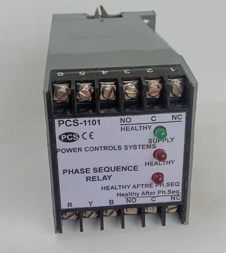 Electric Relay And Single Phasing Preventer Single Phase Peventor