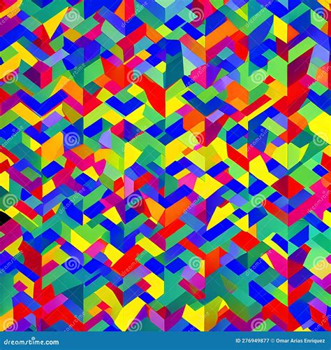 Pentagonal Paradise An Image Of A Geometric Pattern Created With Five Sided Polygons In A Mix