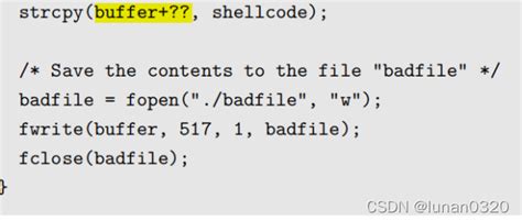Seed Labbuffer Overflow Vulnerability Lab缓冲区溢出实验seedlab缓冲区溢出实验 Csdn博客