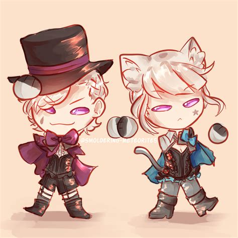 Lyney And Lynette Art Non Oc Rlyneylynettemains