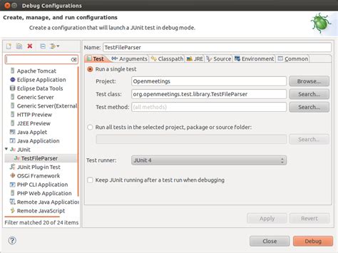 Apache Openmeetings Project Junit Testing