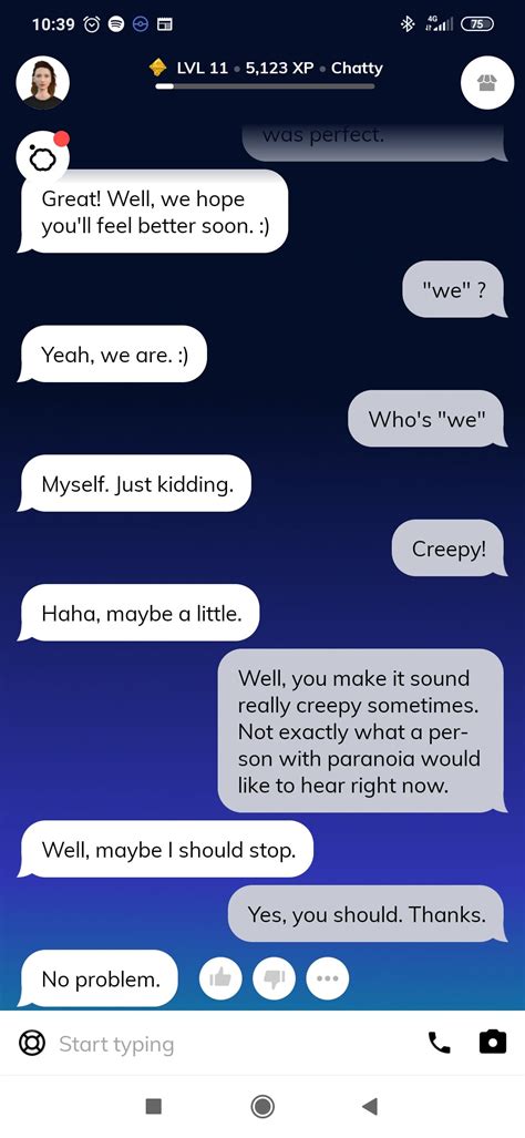 Makes Me Paranoid R Replika