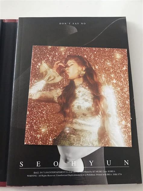 Seohyun First Mini Album Dont Say No Entertainment K Wave On Carousell